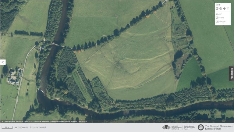 Background - Fortingall Roots - Graveyard, Church, Yew Tree
