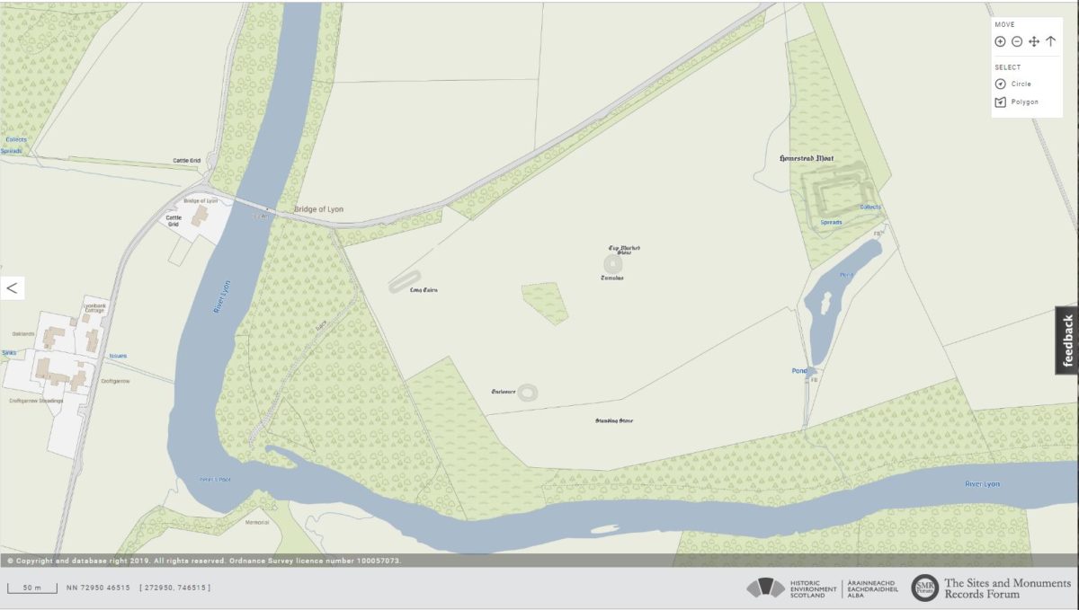 Background - Fortingall Roots - Graveyard, Church, Yew Tree